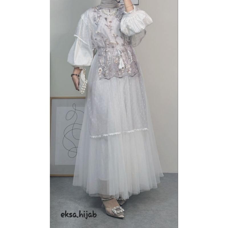 Jual Gardenia Raya Outer (Outer brukat/Outer Tile/ Baju Lebaran/ Baju ...