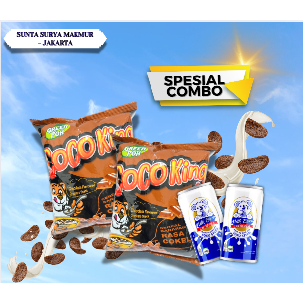 Jual Sereal Cocoking combo Milk barn susu steril | Shopee Indonesia