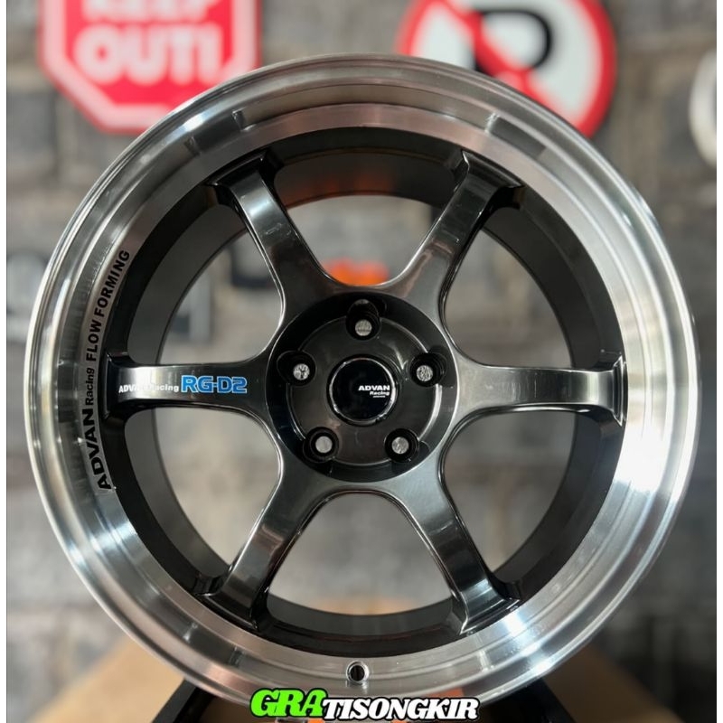 Jual velg mobil ring 18 ADVAN RG D2 LEBAR 9,5 velg racing r18 velg mobil racing Innova Reborn ...