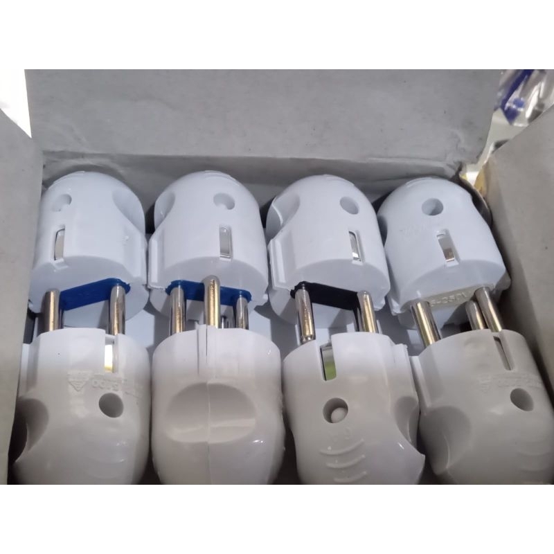 Jual steker arde / colokan listrik bulat.SNI | Shopee Indonesia