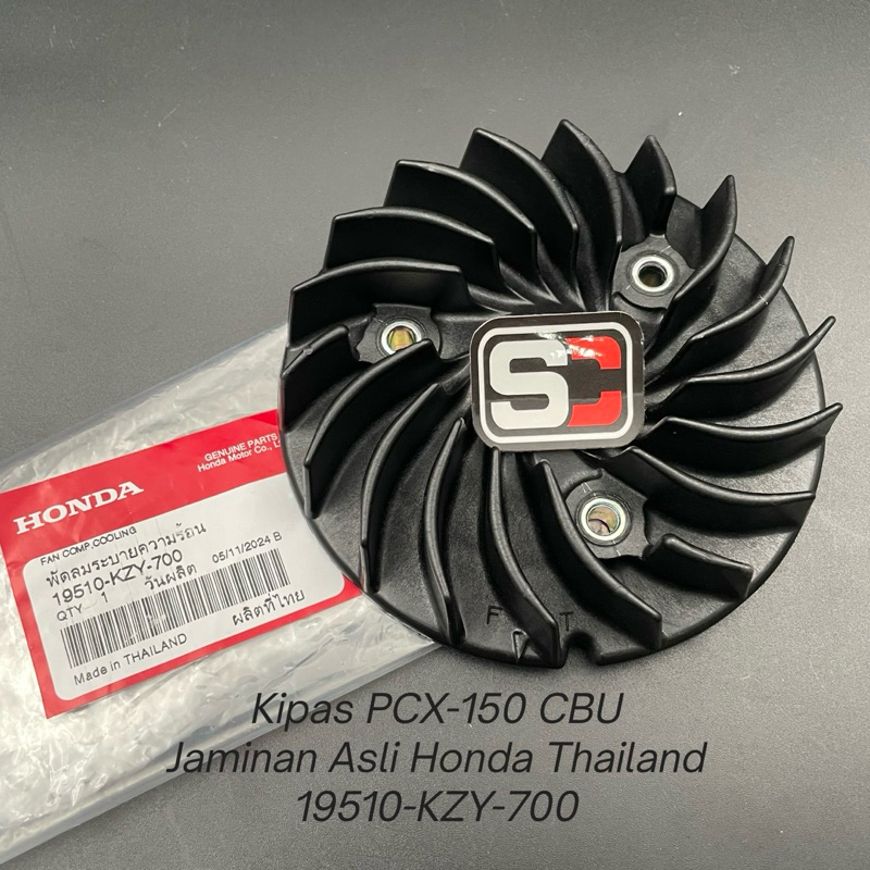 Jual Kipas radiator kipas magnet PCX CBU KZY Original Honda Thailand u ...