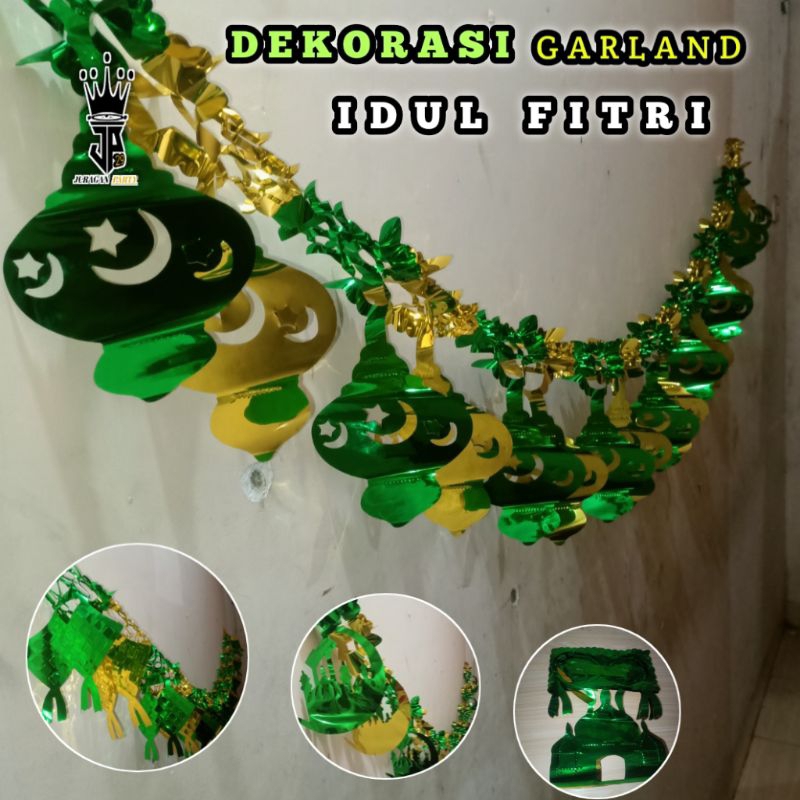 Jual (Lebaran Series)Hiasan Gantung lebaran,Garland Idul Fitri,Hiasan ...