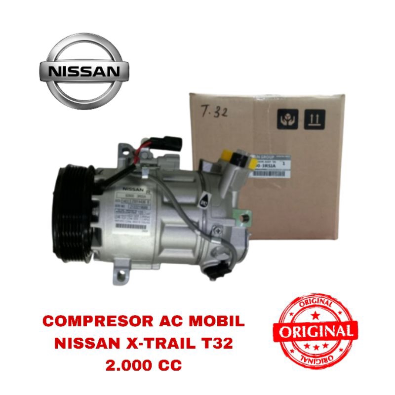 Jual KOMPRESOR COMPRESSOR AC MOBIL NISSAN ALL NEW XTRAIL T32 2000 CC | Shopee Indonesia