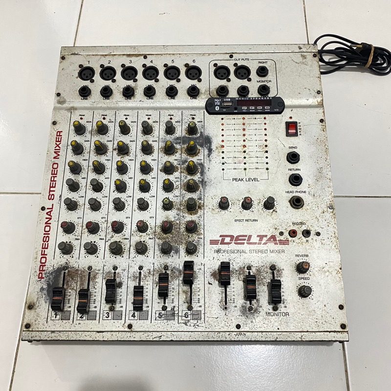 Jual Delta Professional Stereo Mixer | Shopee Indonesia