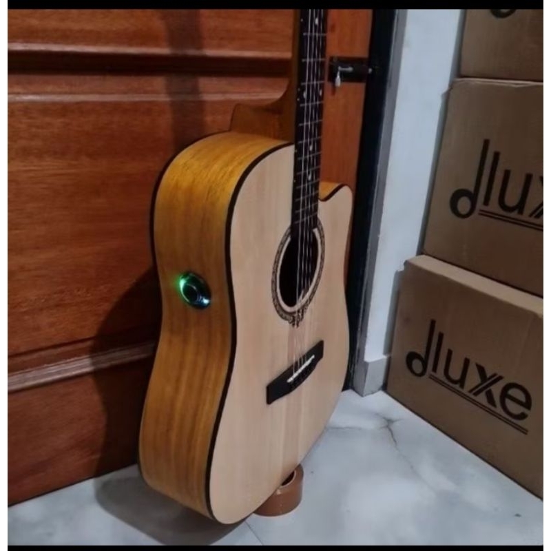 Jual Gitar Transkustik Deluxe DW 100 TA Original pabrik traskustik ...