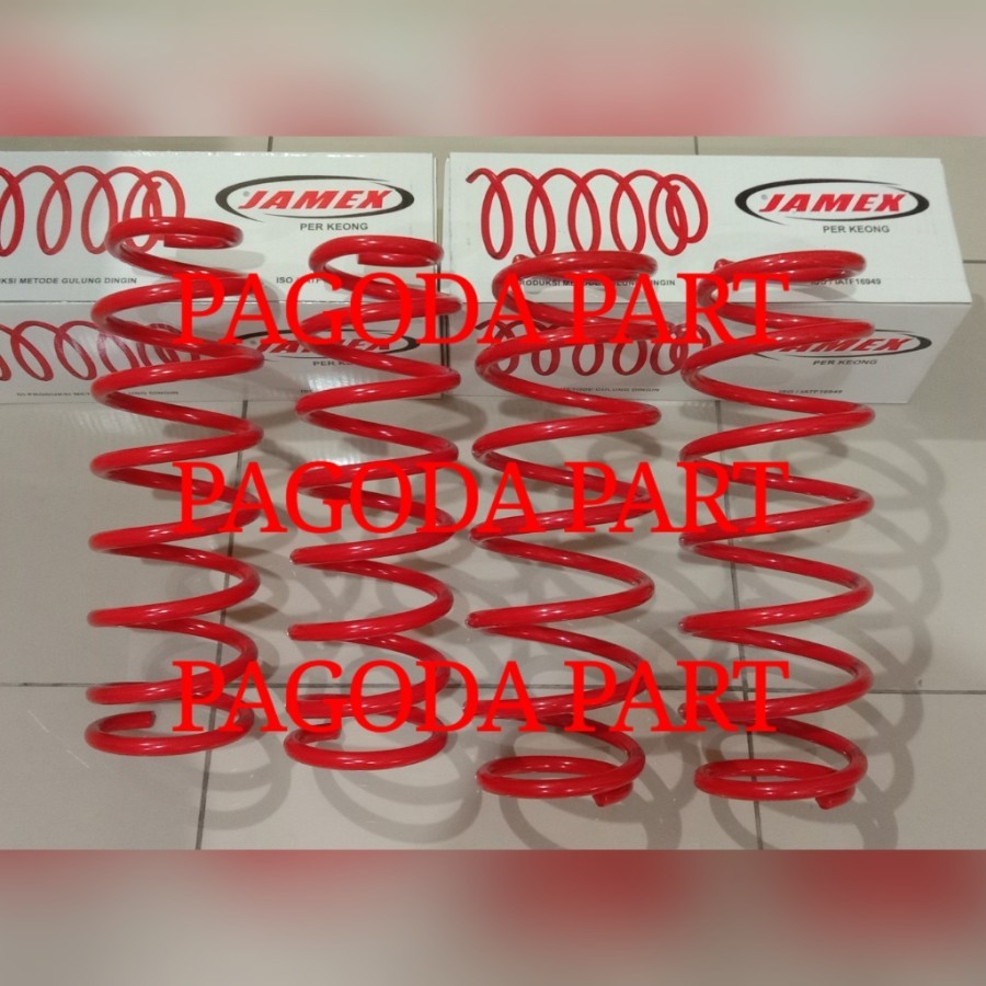 Jual PAKET PER KEONG COIL SPRING JAMEX PREMIUM EMPUK ALL NEW AVANZA / ALL NEW VELOZ DEPAN ...