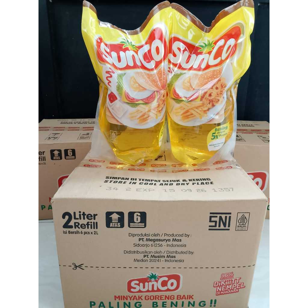 Jual Minyak Goreng SUNCO 2L 1 Dus | Shopee Indonesia
