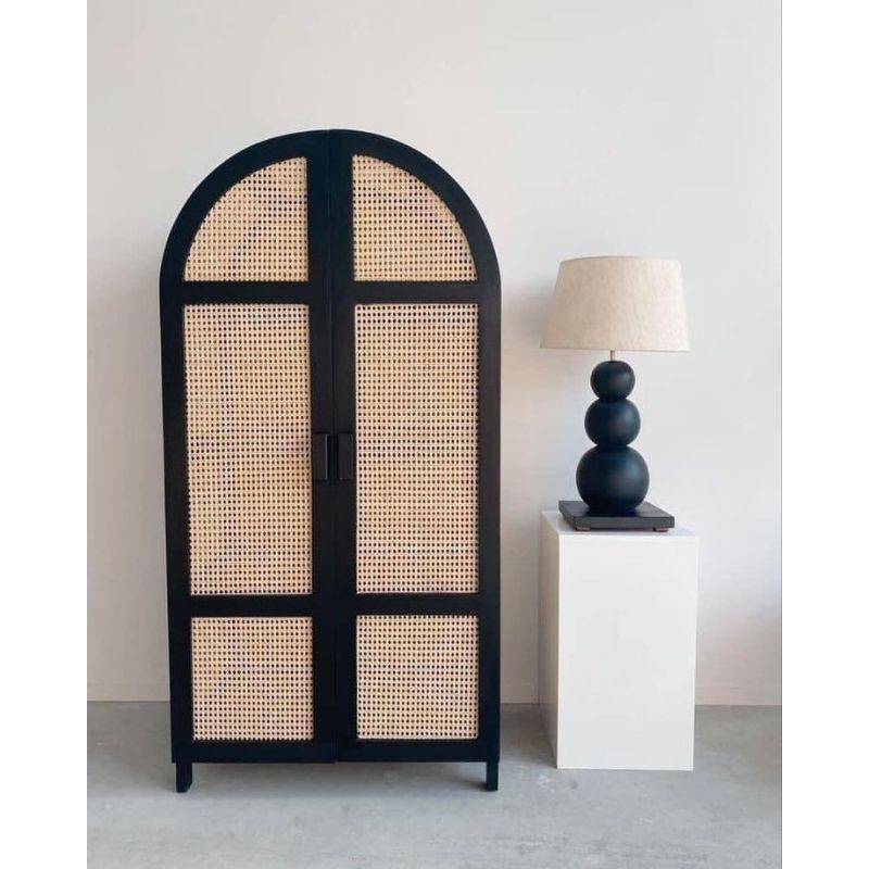 Jual almari rotan/almari 2 pintu /almari jati | Shopee Indonesia