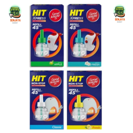 Jual HIT Good Knight Refill Anti Nyamuk Elektrik Non Stop 35ml - Tahan ...