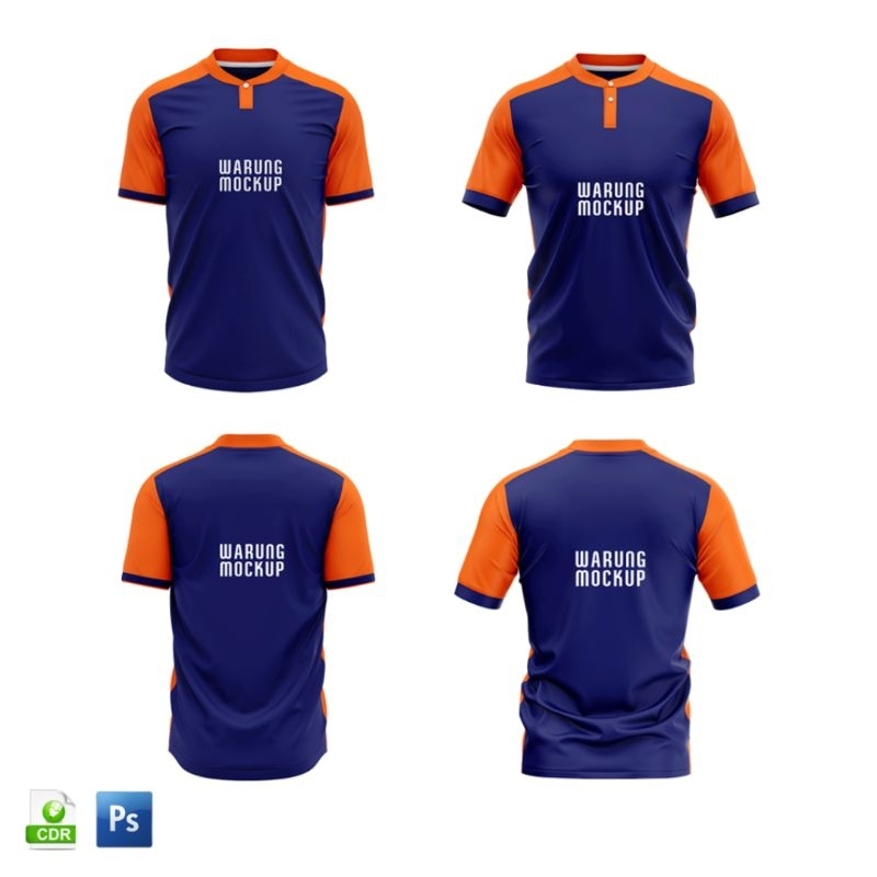 Jual Mockup Jersey Hanley Kancing - PSD Photoshop / Corel Draw | Shopee ...