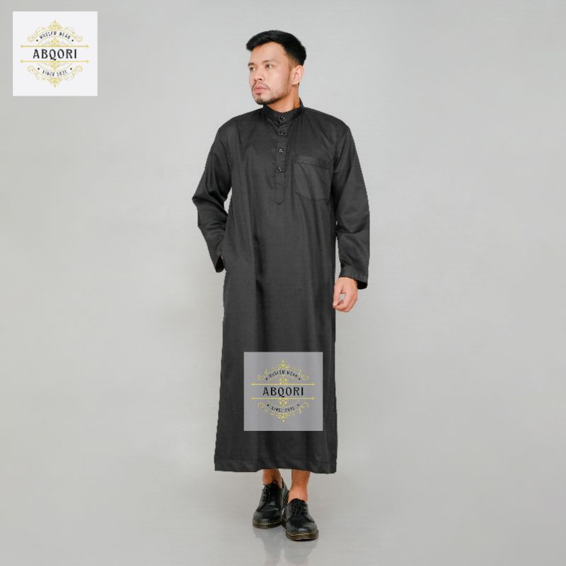 Jual jubah Pria Gamis Pria Jubbah Mewah Model Terbaru jubah reguler ...