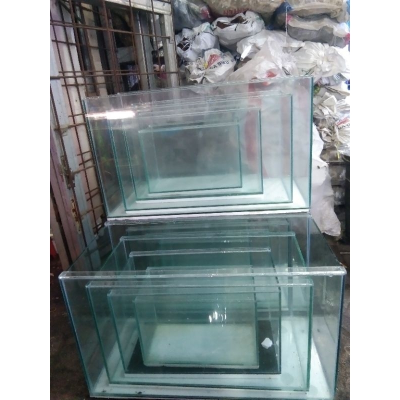 Jual Aquarium kaca p20/ p30/p40/p50/p60/akuarium kaca/akuarium skat ...