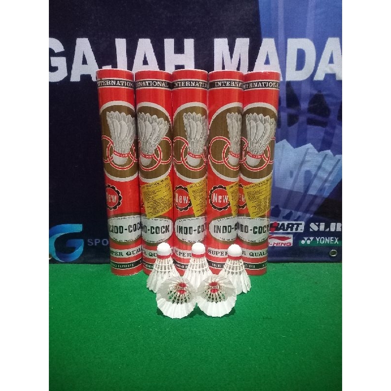 Jual Shuttlecock Badminton INDOCOCK MERAH Original | Shopee Indonesia