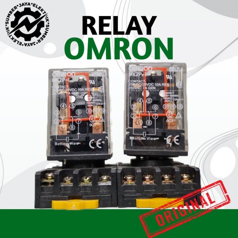 Jual RELAY OMRON MK2P-I 8PIN 220V | Shopee Indonesia