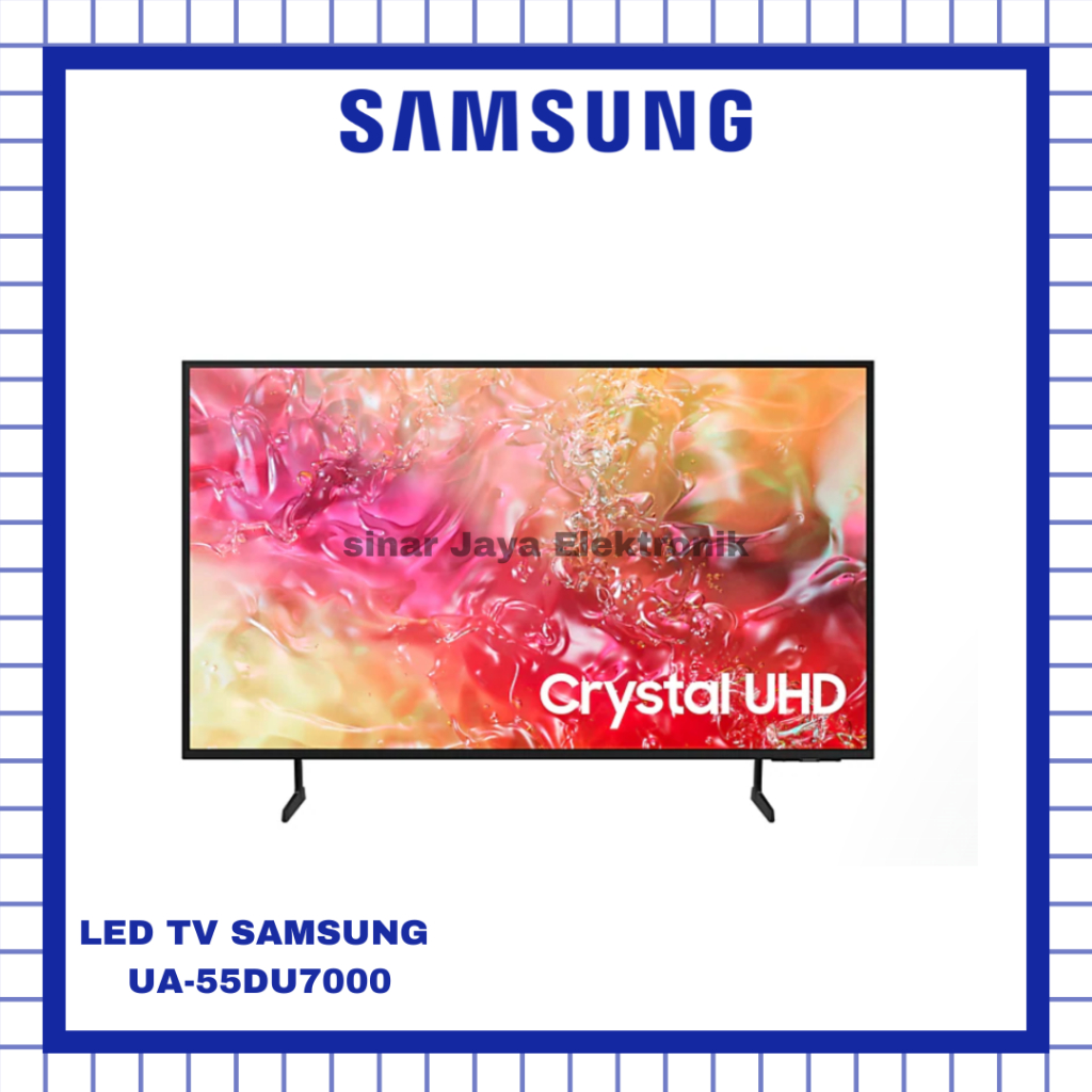 Jual LED TV SAMSUNG UA-55DU7000 55 INCH UHD 4K SMART TV | Shopee Indonesia