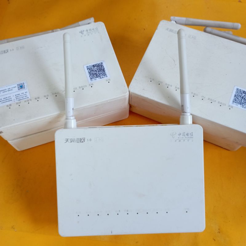 Jual CHINA TELECOM / ZTE F450 EPON ONU WIRELESS MODEM | Shopee Indonesia