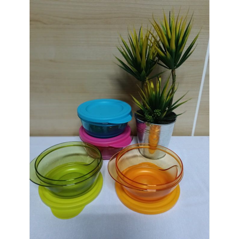Jual bowl crystal set @450ml Tupperware | Shopee Indonesia