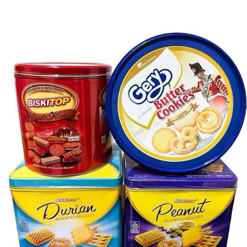 Jual PAKET LEBARAN FAVORITE (4 BISKUIT) Wafer Biskuit Cemilan Kering ...
