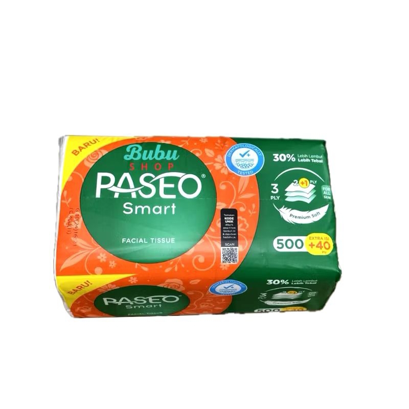 Jual Paseo Smart Facial Tissue 540 sheet | Shopee Indonesia