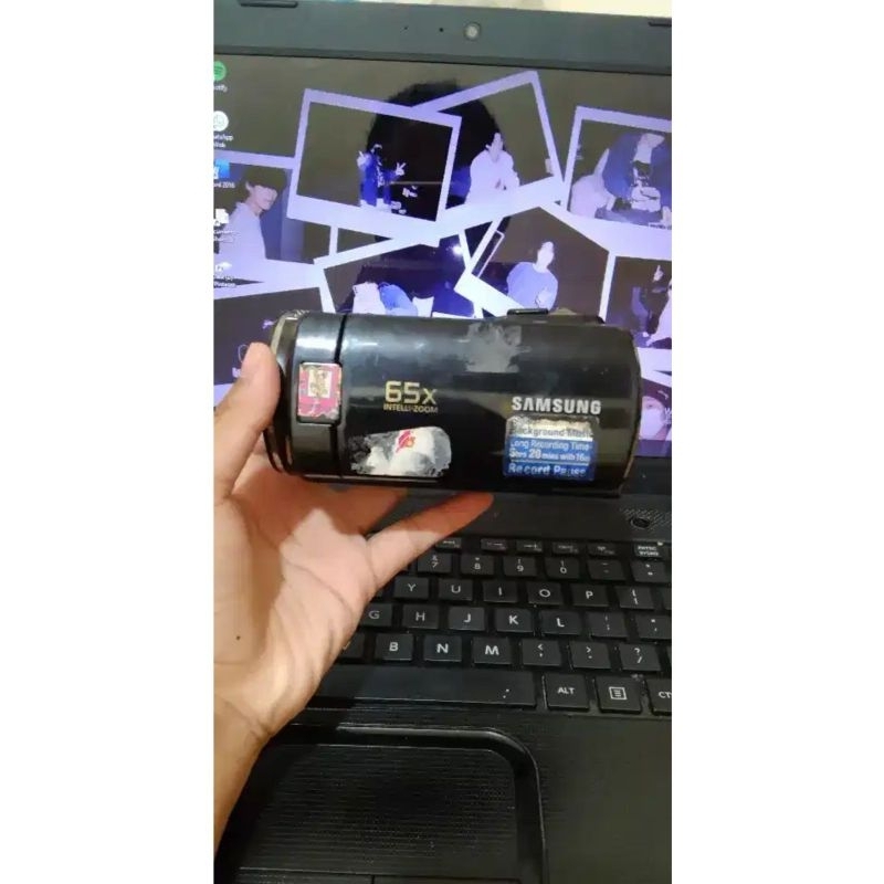 Jual digicam (digital camera)/handycam Samsung hmx f80 | Shopee Indonesia