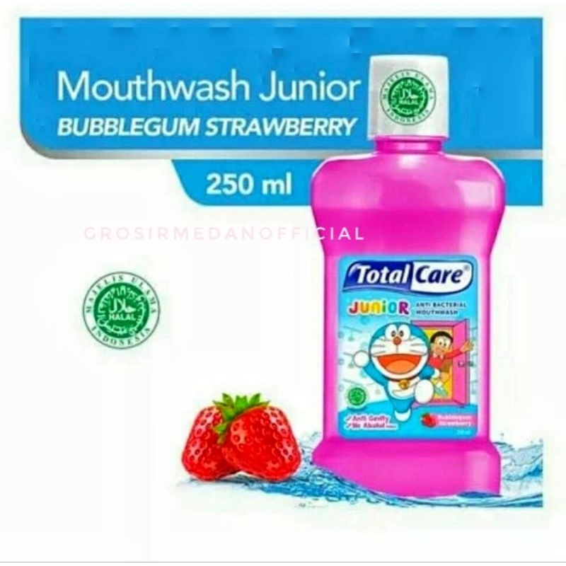 Jual DORAEMON MOUTHWASH TOTAL CARE JUNIOR 250 ML - KUMUR ANAK RASA ...
