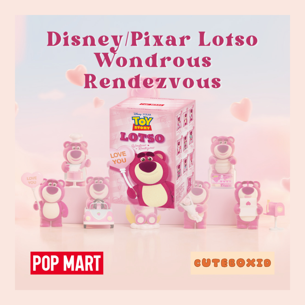 Jual POP MART Disney/Pixar Lotso Wondrous Rendezvous Series Figures ...