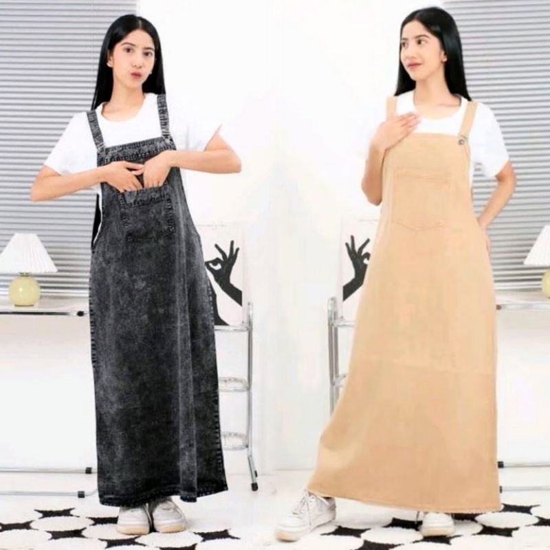 Jual Jumpsuit Overall Jeans Wanita - Overall Wanita Korean Style - Baju ...