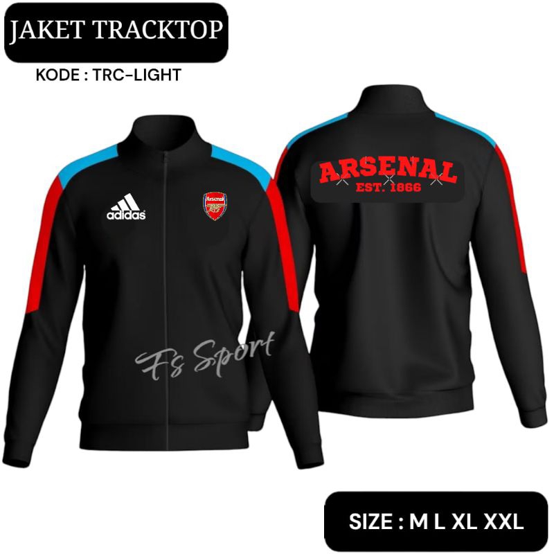 Jual JAKET TRACKTOP AIS ARSENAL | Shopee Indonesia