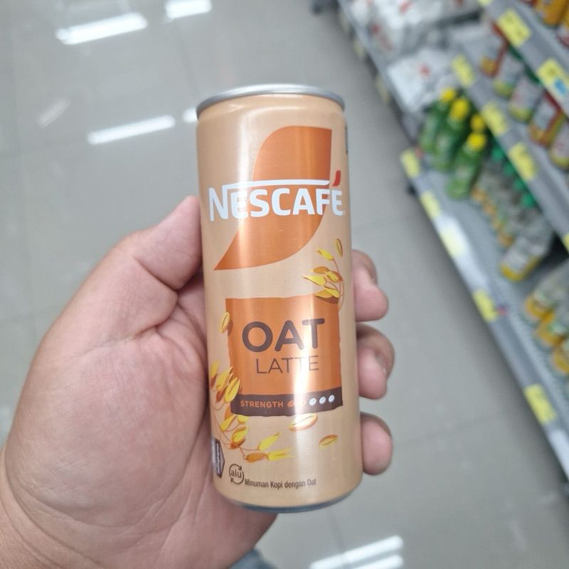 Jual NESCAFE KALENG Oat Latte 220mL | Shopee Indonesia