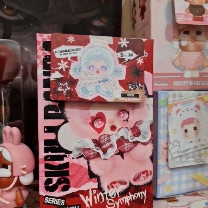 Jual Popmart Skull Panda Plush Winter Symphony Selected Snow | Shopee ...