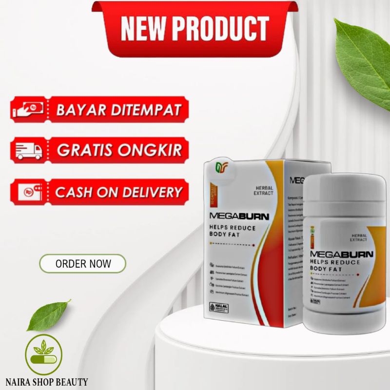 Jual MEGABURN HELPS REDUCE BODY FAT ORIGINAL - MEGABURN ORIGINAL OBAT ...