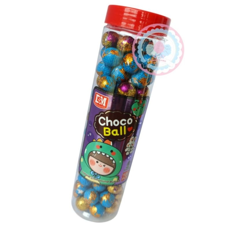 Jual Permen bola coklat DSM (1 toples = 100pcs) | Shopee Indonesia