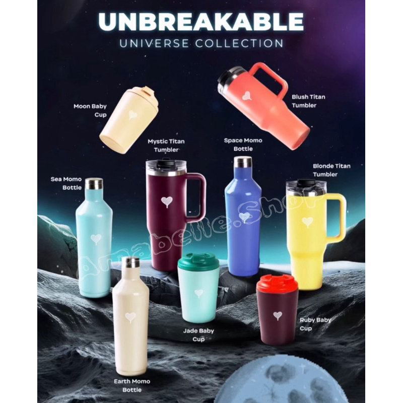 Jual [READY EARTH MOMO] Tumbler Kopi Kenangan Unbreakable Universe ...