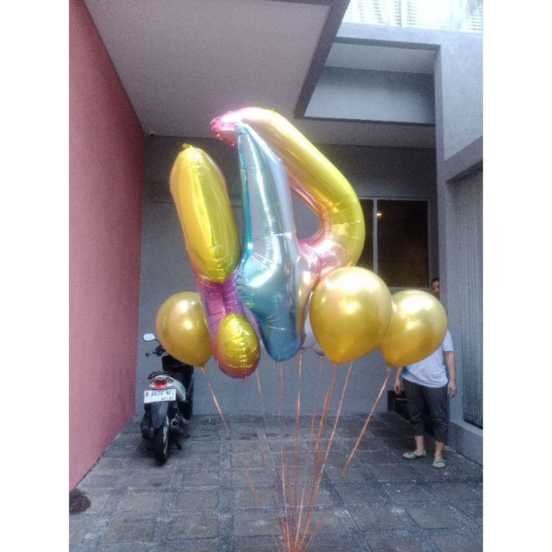 Jual BALON GAS HELIUM/BALON TERBANG/DEKORASI BALON/ULANG TAHUN ANAK ...