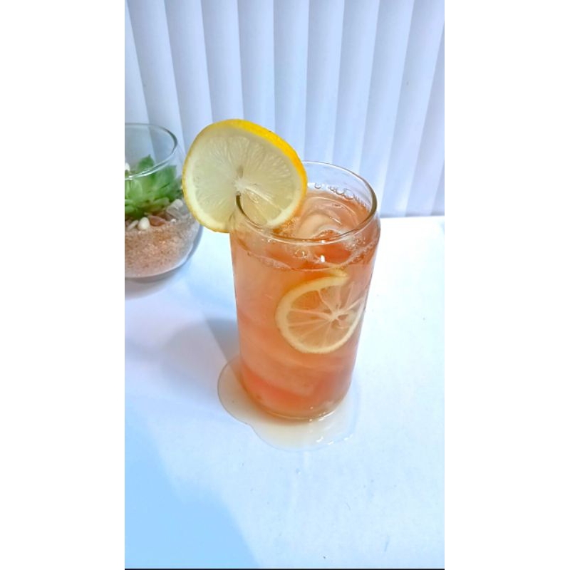 Jual Gelas Kaca Model Kaleng Soda/Gelas Aesthetic/Gelas Soda/Gelas Cafe ...