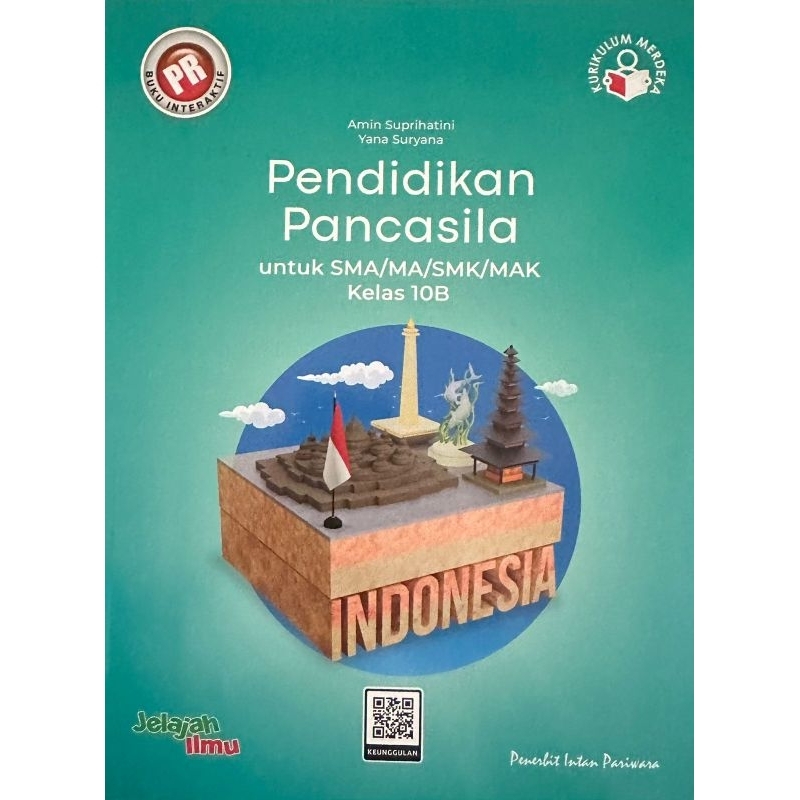 Jual Buku PR PPKN, Pendidikan Pancasila kelas 10b, 10 semester 2, Kurikulum Merdeka)intan ...
