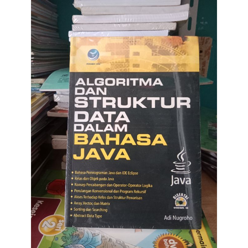 Jual Buku Algoritma dan Struktur Data dalam Bahasa Java | Shopee Indonesia Jual Buku Algoritma dan Struktur Data dalam Bahasa Java | Shopee Indonesia