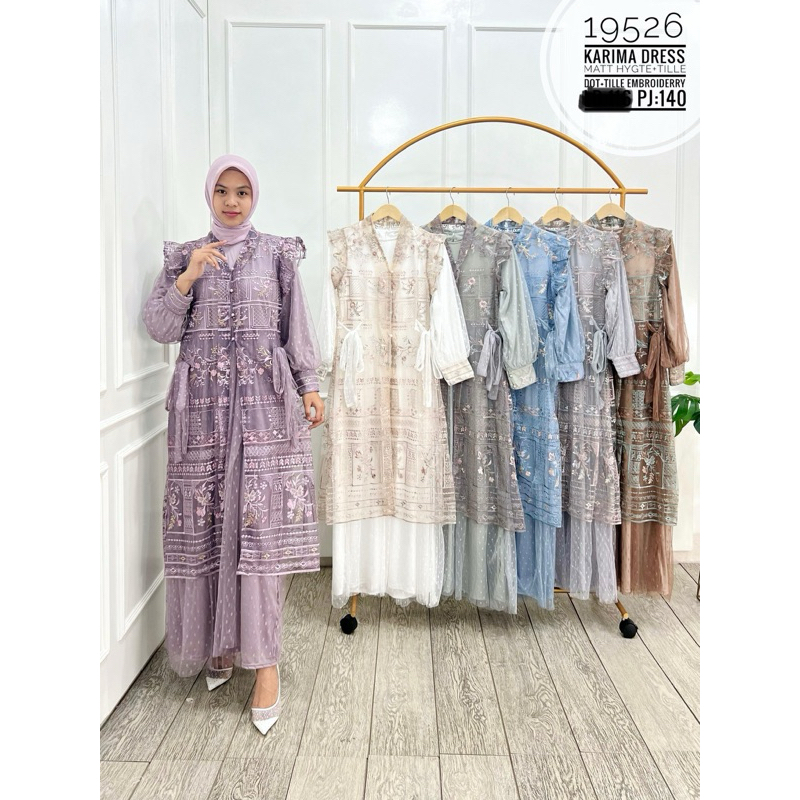 Jual GAMIS KARIMA OUTER INNER | Shopee Indonesia