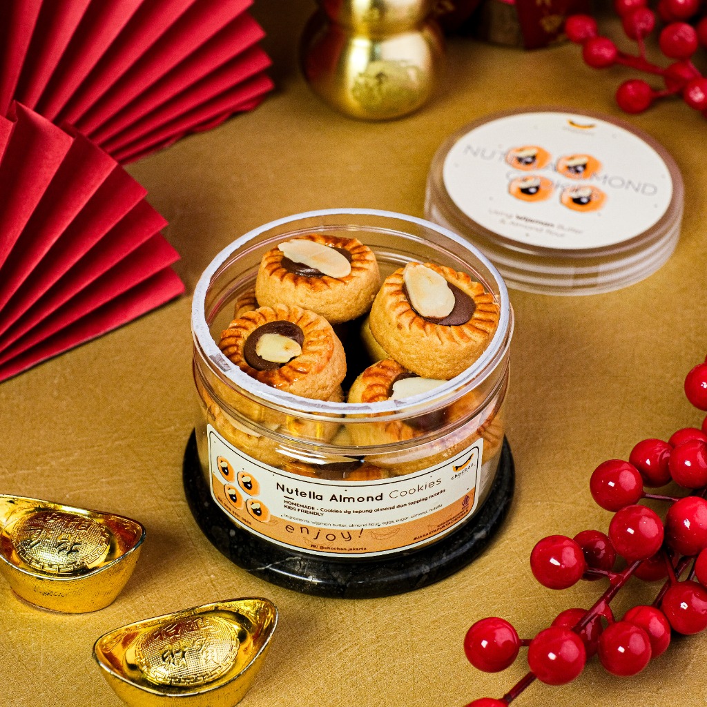 Jual Chocban Jakarta - Nutella Almond Cookies | Shopee Indonesia
