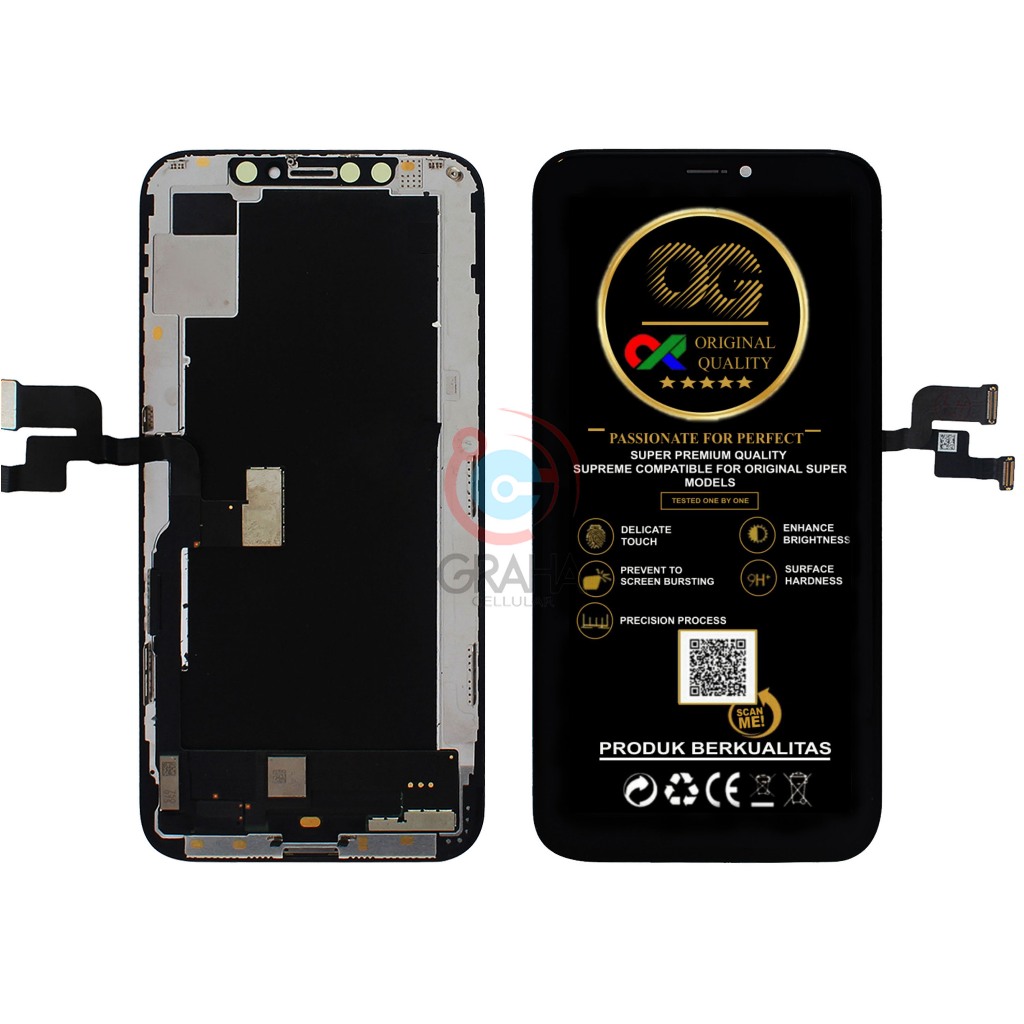 Jual LCD IP XS OG SUPER FULLSET TOUCHSCREEN | Shopee Indonesia