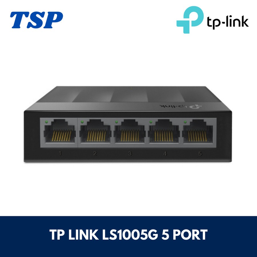 Jual TP-Link LS1005G TPLink 5-Port Gigabit 10/100/1000Mbps Desktop Switch | Shopee Indonesia