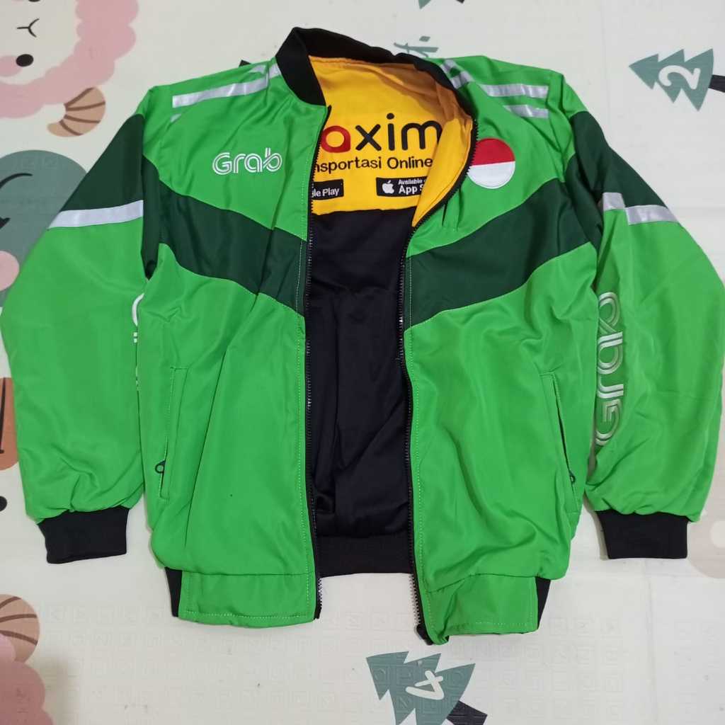 Jual JAKET MAXIM HITAM VS GRAB ORI TERBARU MURAH READY M-4XL | Shopee ...