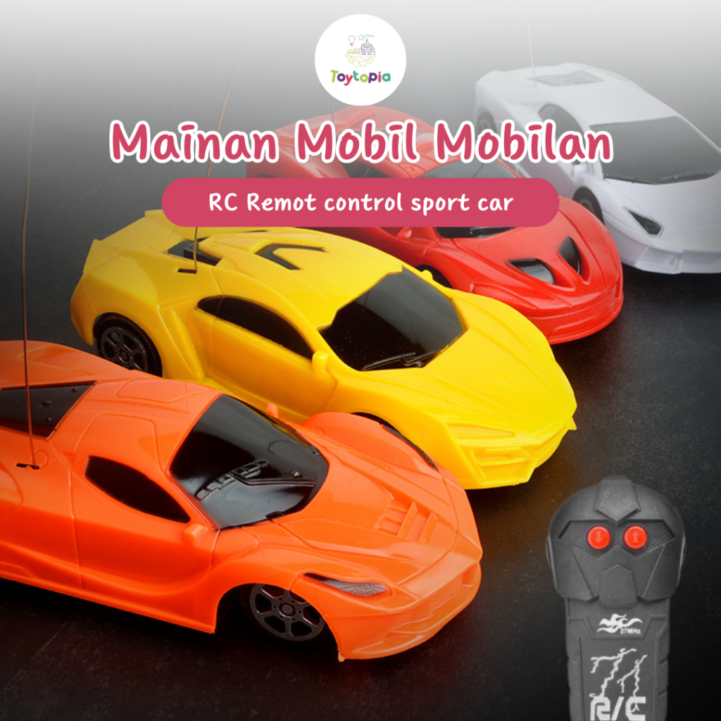 Jual Mainan Mobil Mobilan RC Remot control sport car - LED - LIGHT ...