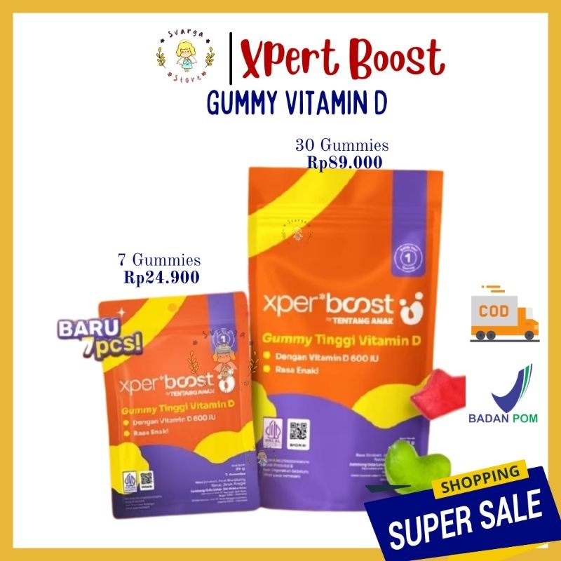 Jual Expert Boost - Gummy Vitamin D 600 IU Anak dan Dewasa | Isi 30 ...