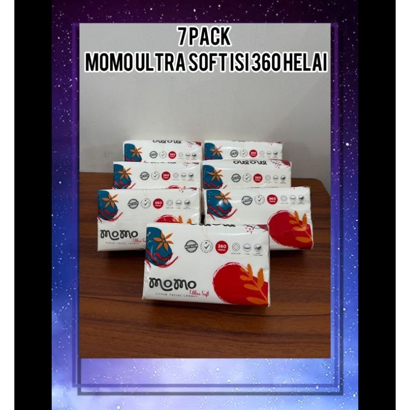 Jual (10 PACK) TISU MOMO ULTRA SOFT 360 HELAI VIRGIN PULP ISI 10 PACK | Shopee Indonesia