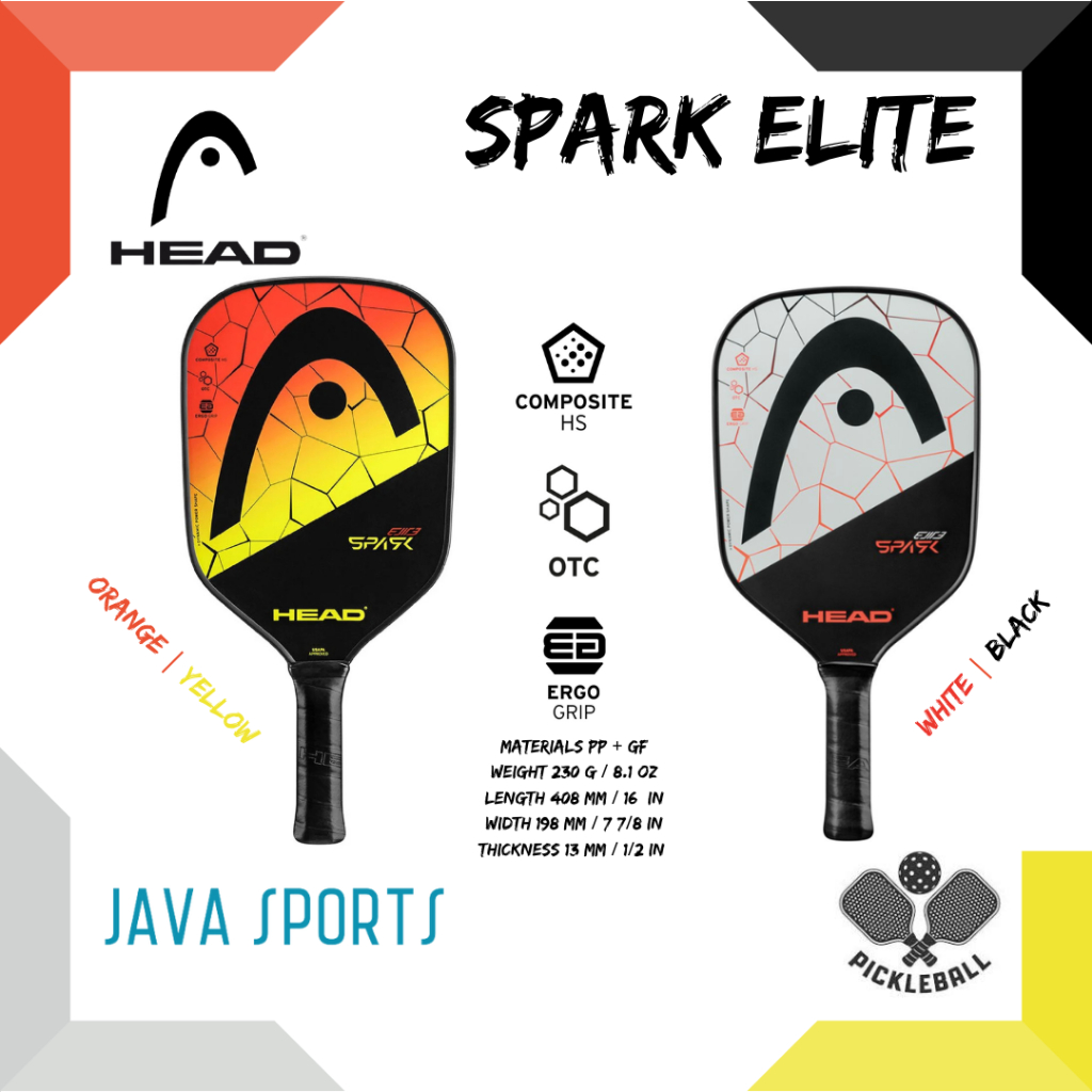 Jual Raket Pickleball Tenis Head Spark Elite Series Official Resmi ...