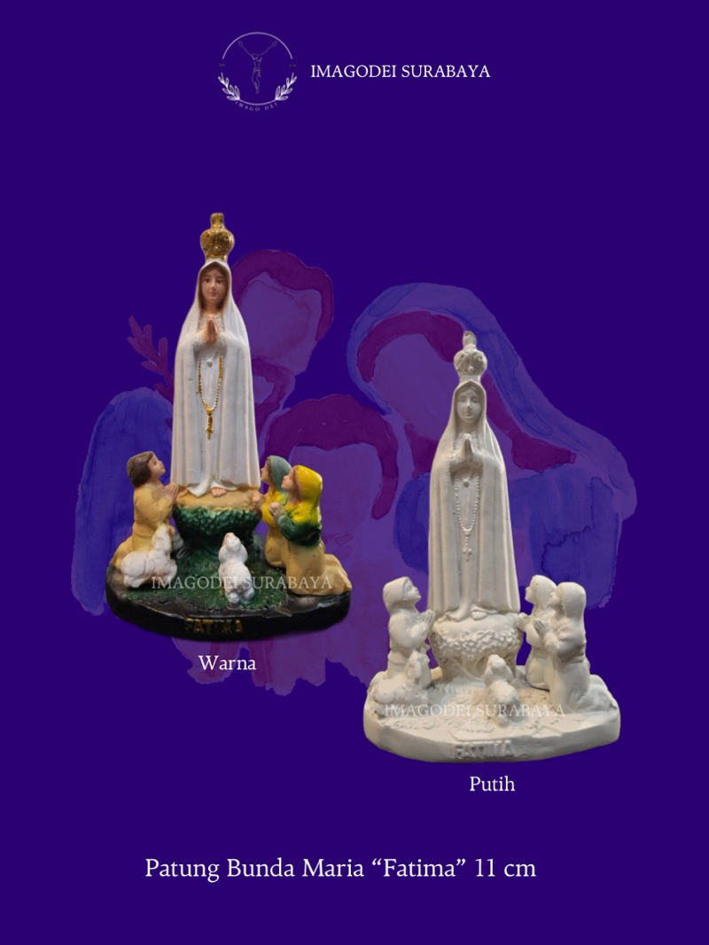 Jual Patung Katolik Bunda Maria Fatima (11 cm) | Shopee Indonesia