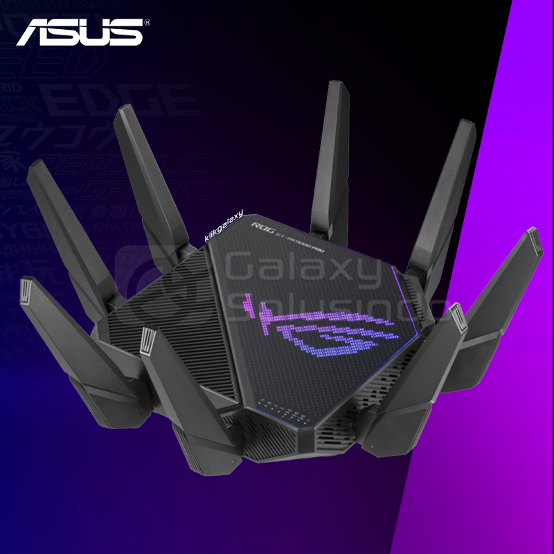 Jual Asus Rog Rapture Gt Ax11000 Pro Tri Band Wifi 6 Gaming Router With Aimesh Shopee Indonesia