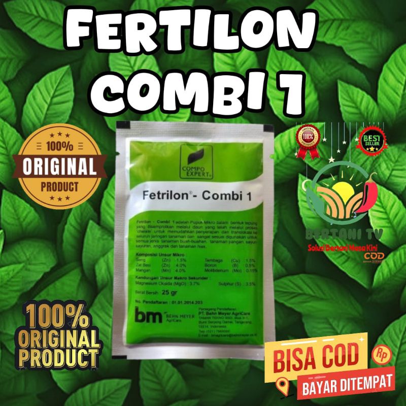 Jual Fertilon Combi Besar 25 gr, lengkapdengan unsur mikro dan makro ...