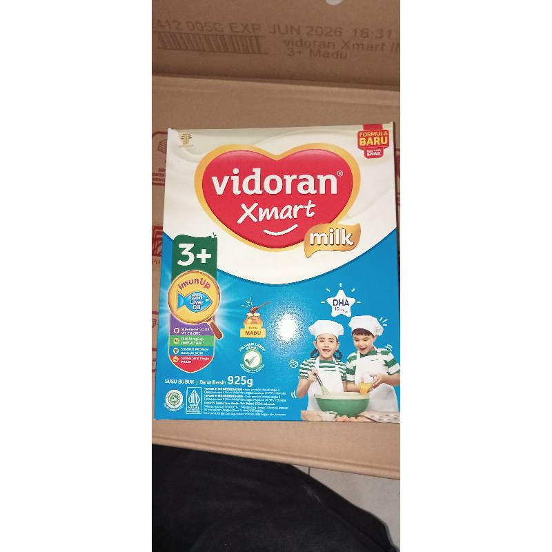 Jual Vidorant Xmart 3+ All variant 925 gr susu Formula pertumbuhan 3-5 ...